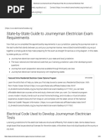 Electrician Practice Test | PDF | Electrician | Electric Current