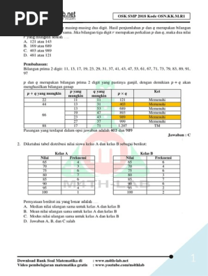 Download Soal Un Smp 208 Denih Handayani - Perhitungan Soal