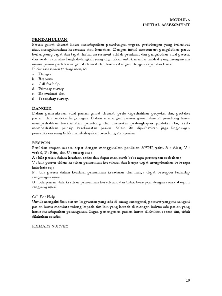 Modul 5 Initial Assessment | PDF