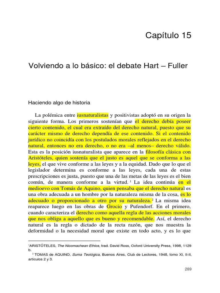 Farrell Debate Hart Fuller | PDF | La Ley natural | Moralidad