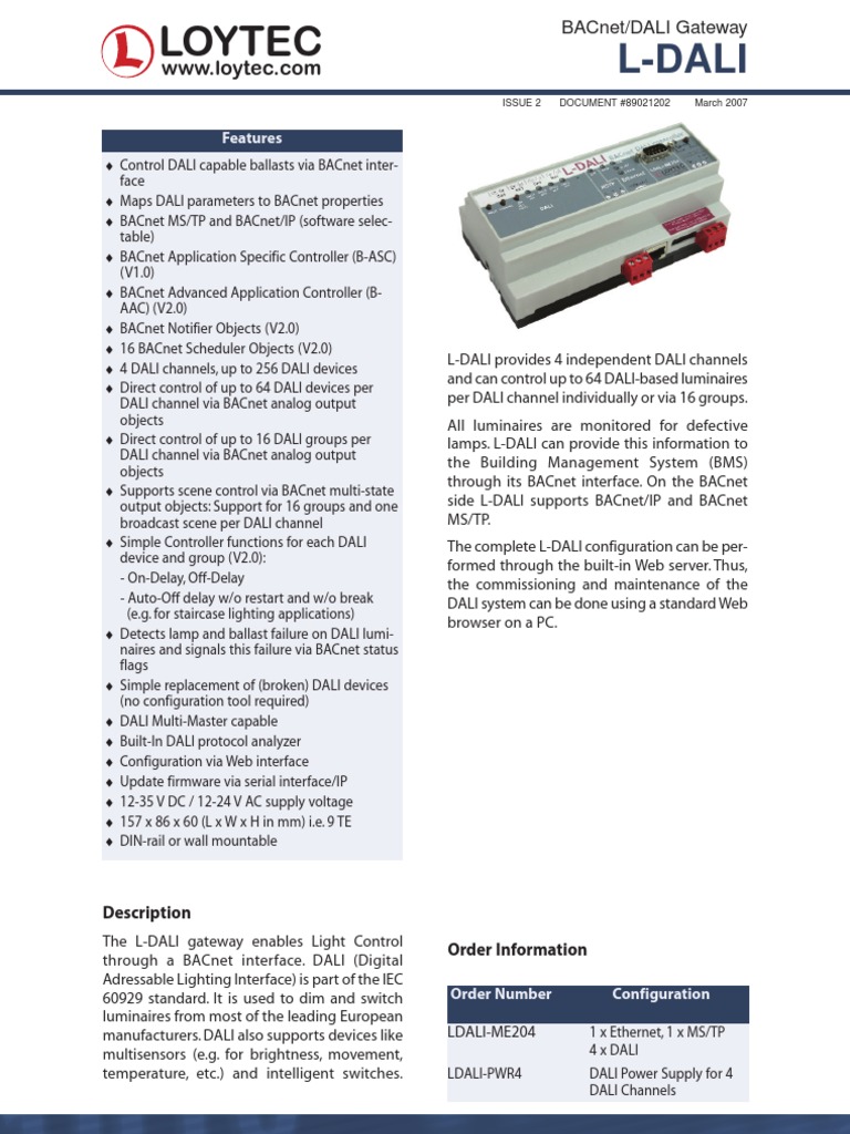 Ldali Me204 Datasheet | PDF | Manufactured Goods | Electronic Engineering