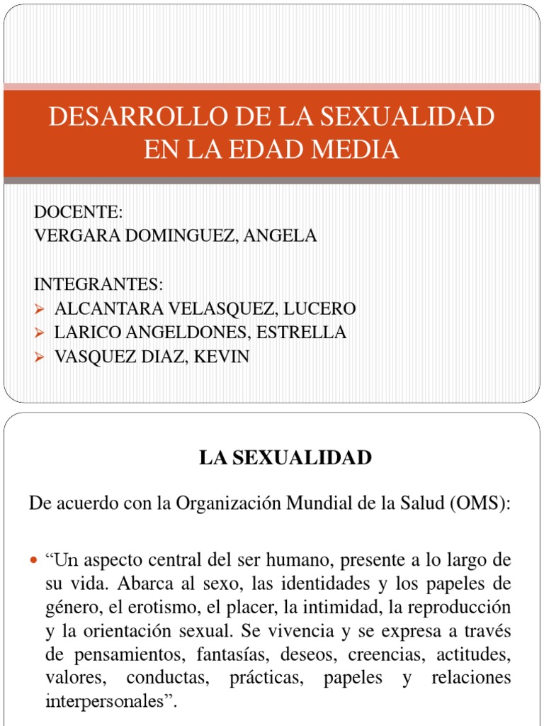 La Sexualidad En La Edad Media Pdf Relaciones Sexuales Edades Medias