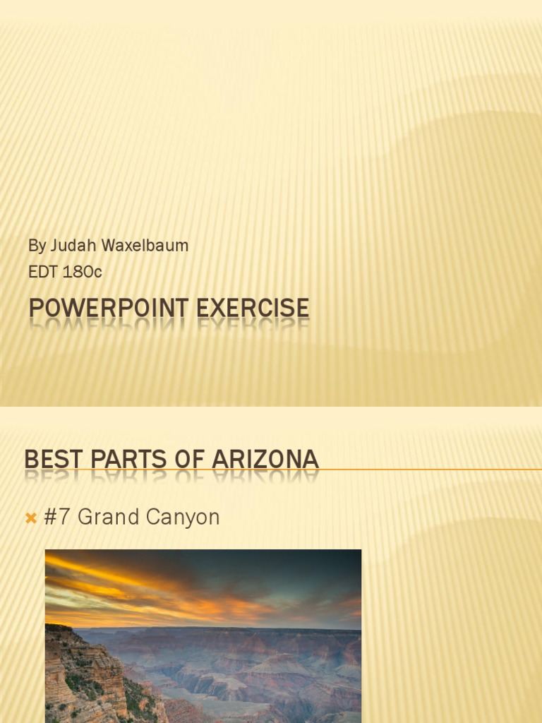 Powerpoint Exercise | PDF