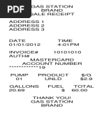 Diesel Invoice | PDF