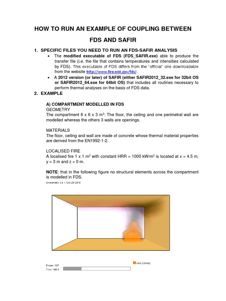 FDS | PDF | Computational Fluid Dynamics | Beam (Structure)