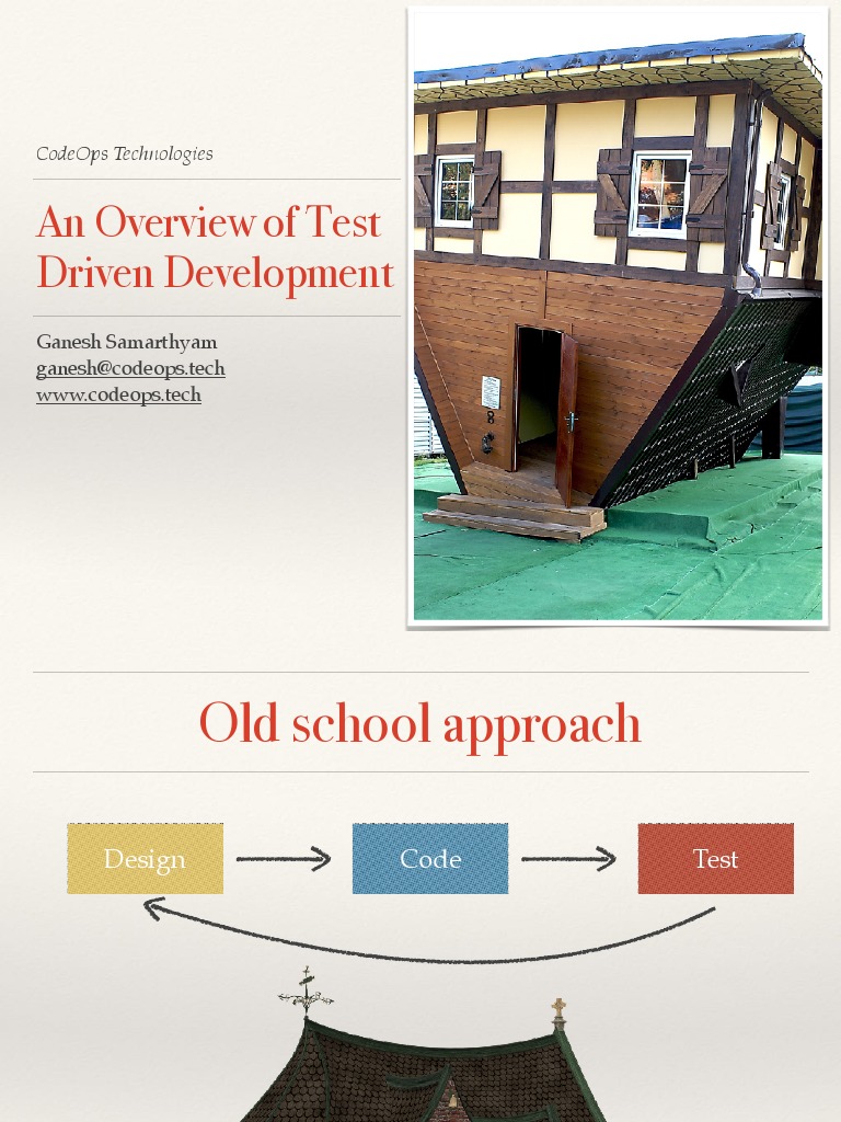 Tdd Pdf Test Driven Development Unit Testing