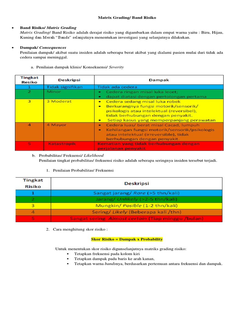 Matriks Grading | PDF | Metode & Bahan Ajar | Sains & Matematika