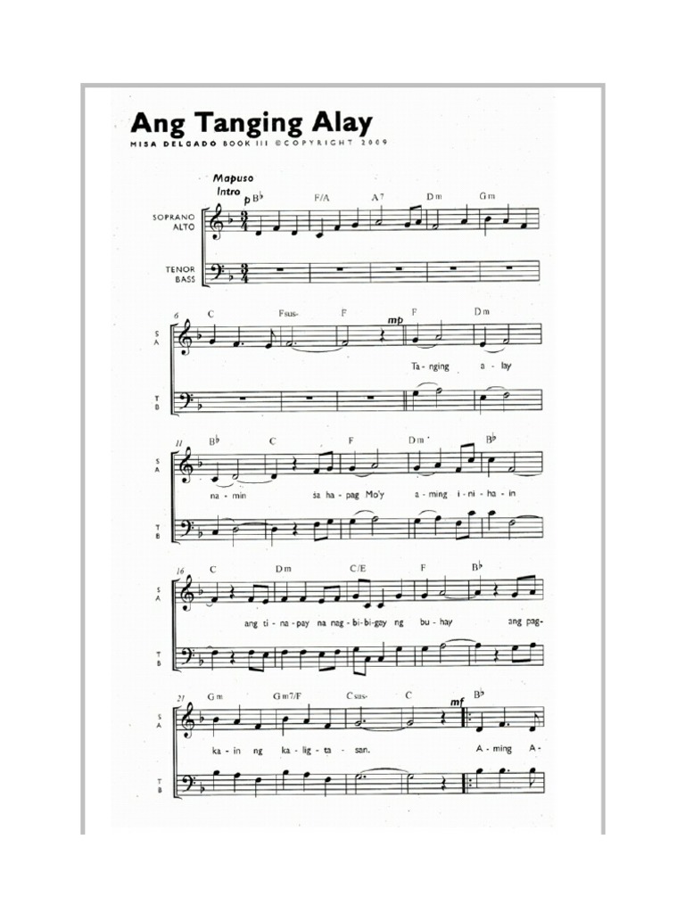 Ang Tanging Alay PDF | PDF