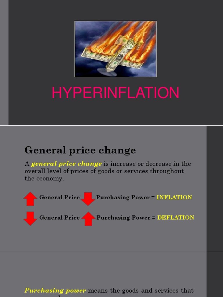 Hyperinflation | PDF | Historical Cost | Inflation