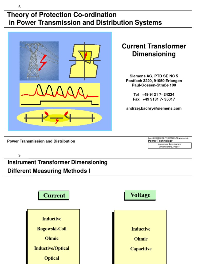CT Dimension Ing | PDF | Transformer | Electric Power Transmission