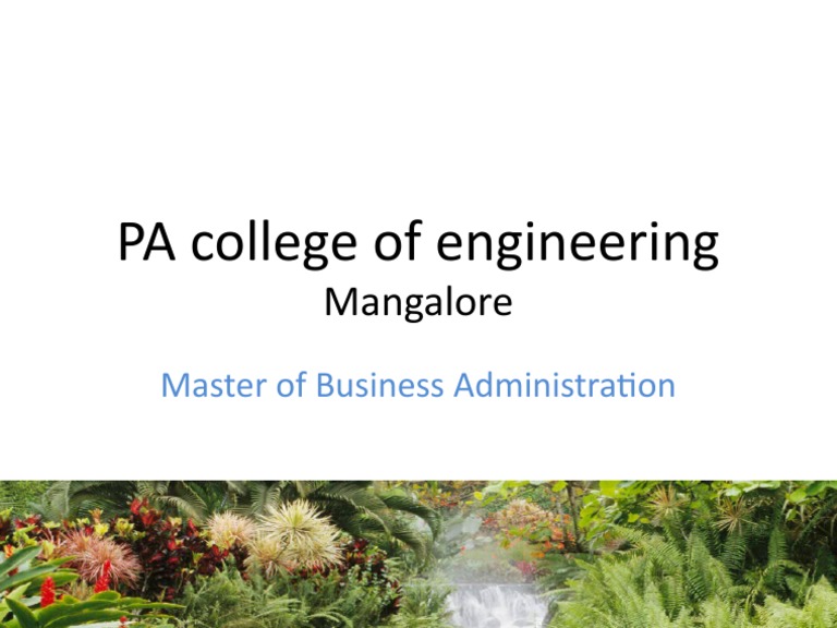 PA College of Engineering | PDF