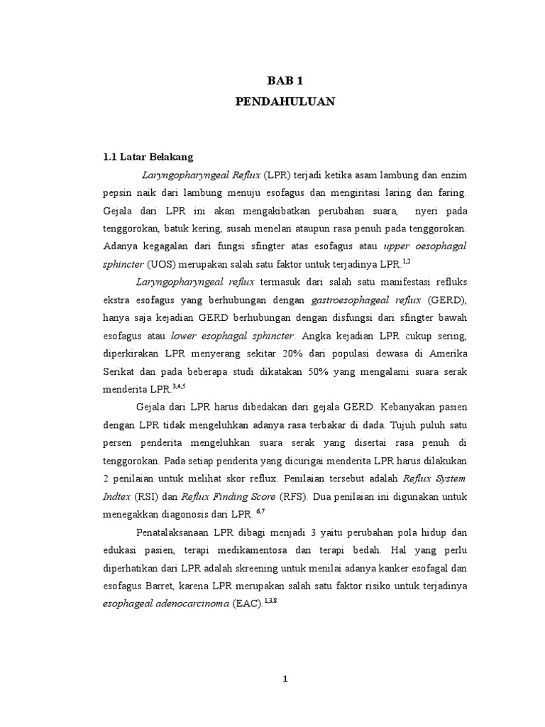 LPR: Gejala dan Penanganannya | PDF | Sains & Matematika