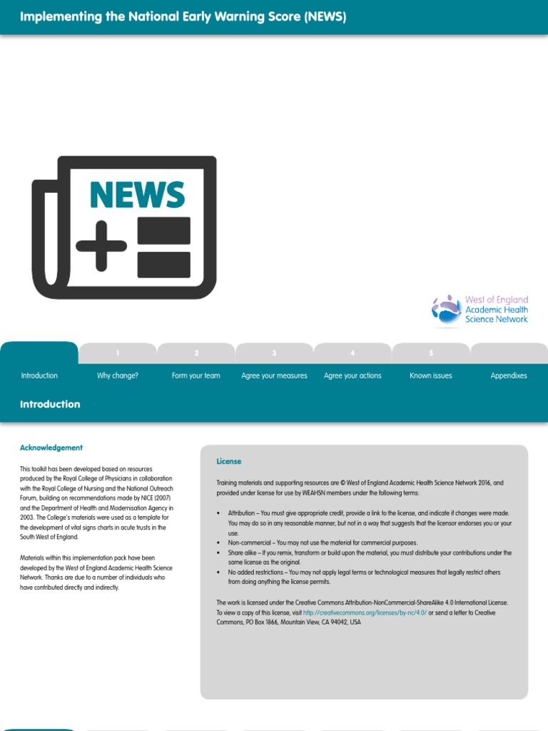 NEWS2 Final Report - 0 | PDF | Sepsis | Health Care