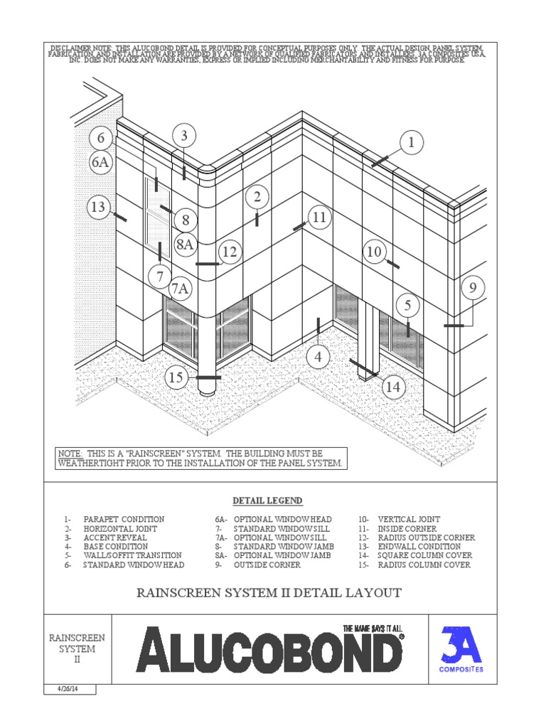 Alucobond Rainscreen II - Full Set | PDF | Building Insulation ...
