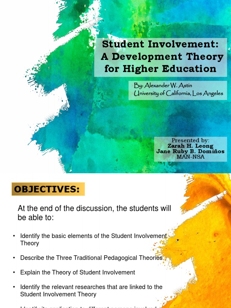 Student Involvement | PDF | Friendship | Contentment