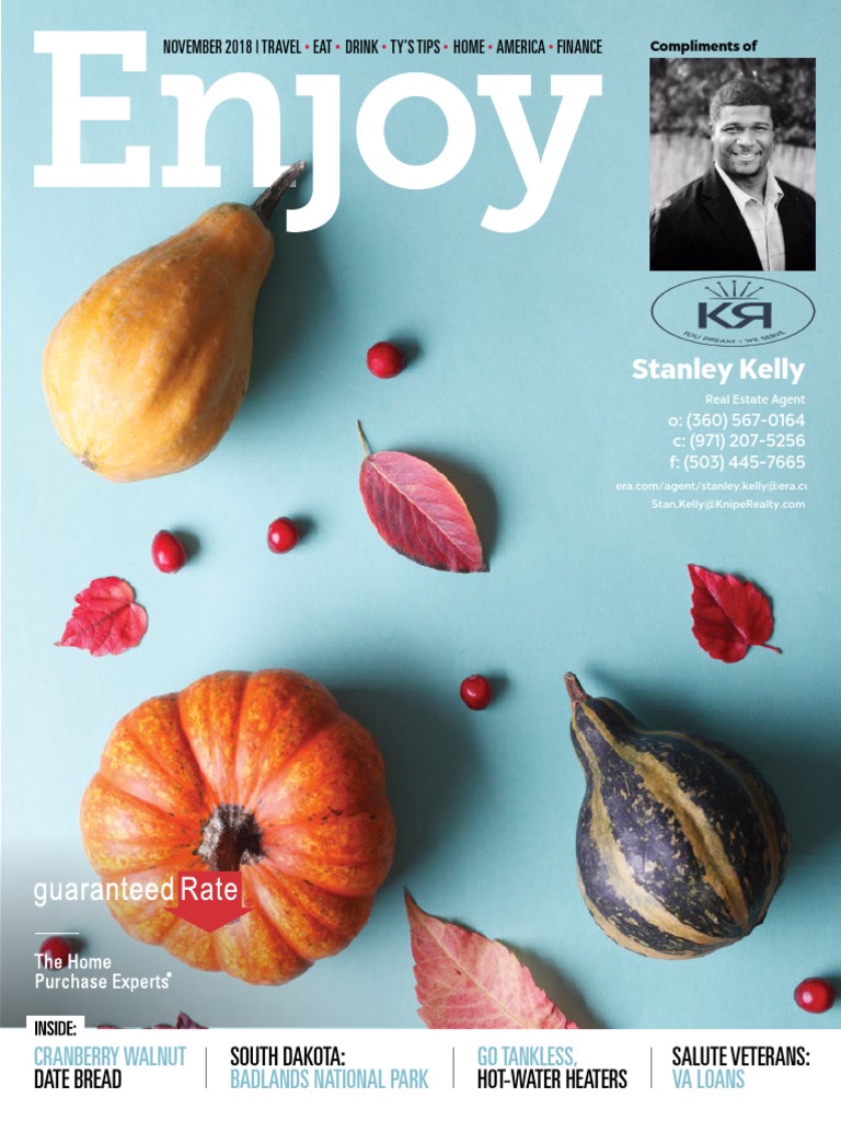 Enjoy Magazine - November 2018 | PDF | Water Heating | Loans