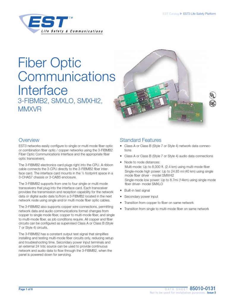 3-FIBMB2 Fiber Module PDF | PDF | Optical Fiber | Electrical Connector