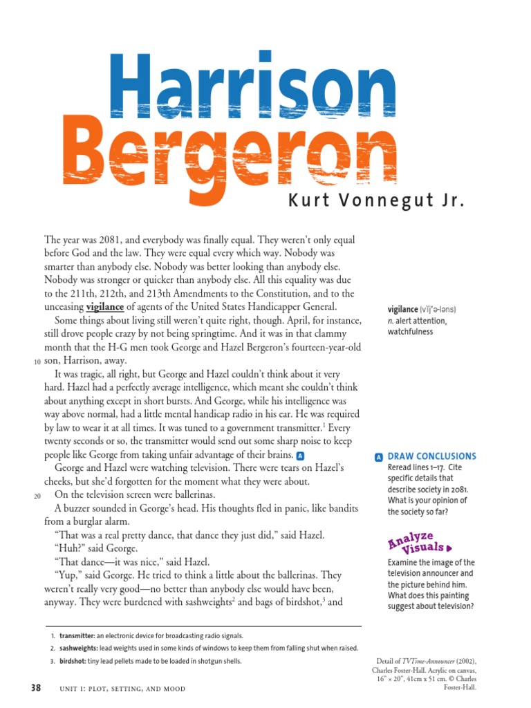 Harrison Bergeron | PDF | Leisure