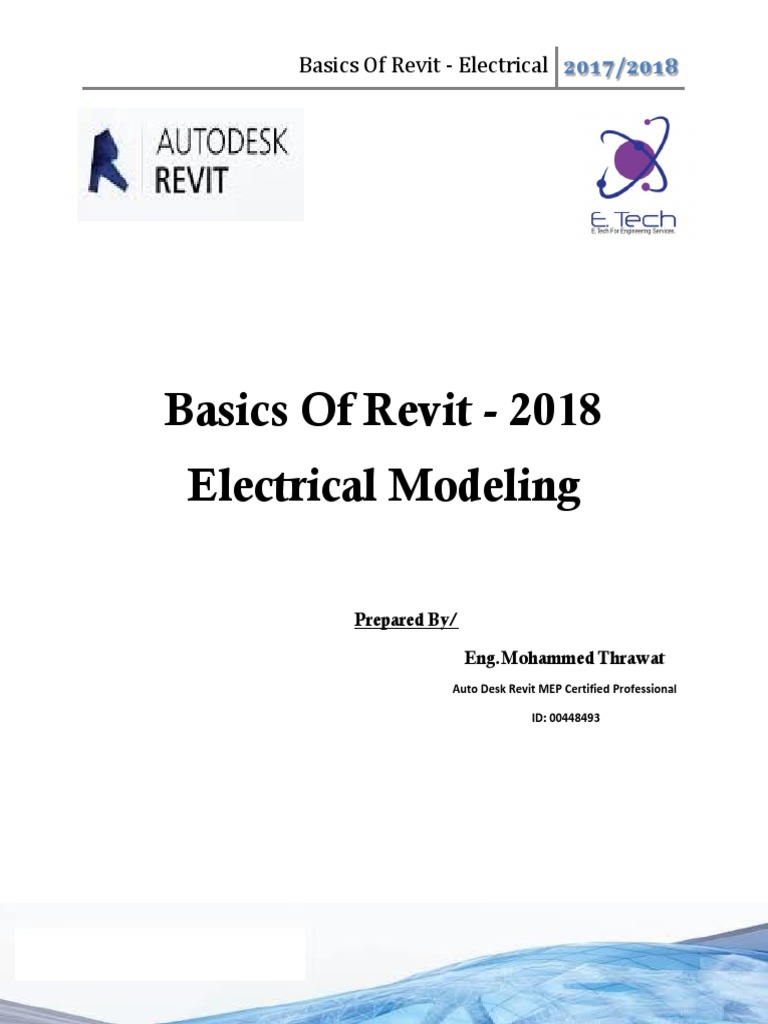 Basics of Revit - Electrical Modelling | PDF | Autodesk Revit | Building Information Modeling