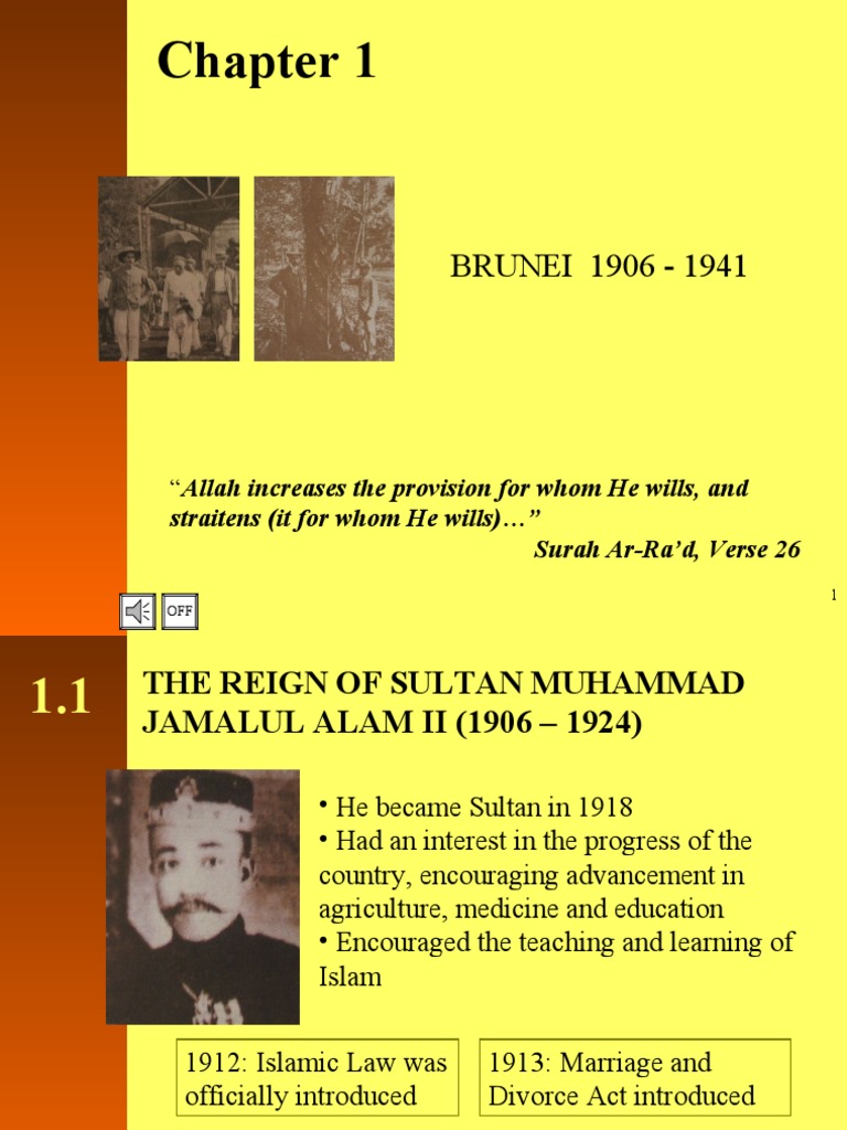Brunei's History: 1906-1941 Overview | PDF | Brunei | Economies