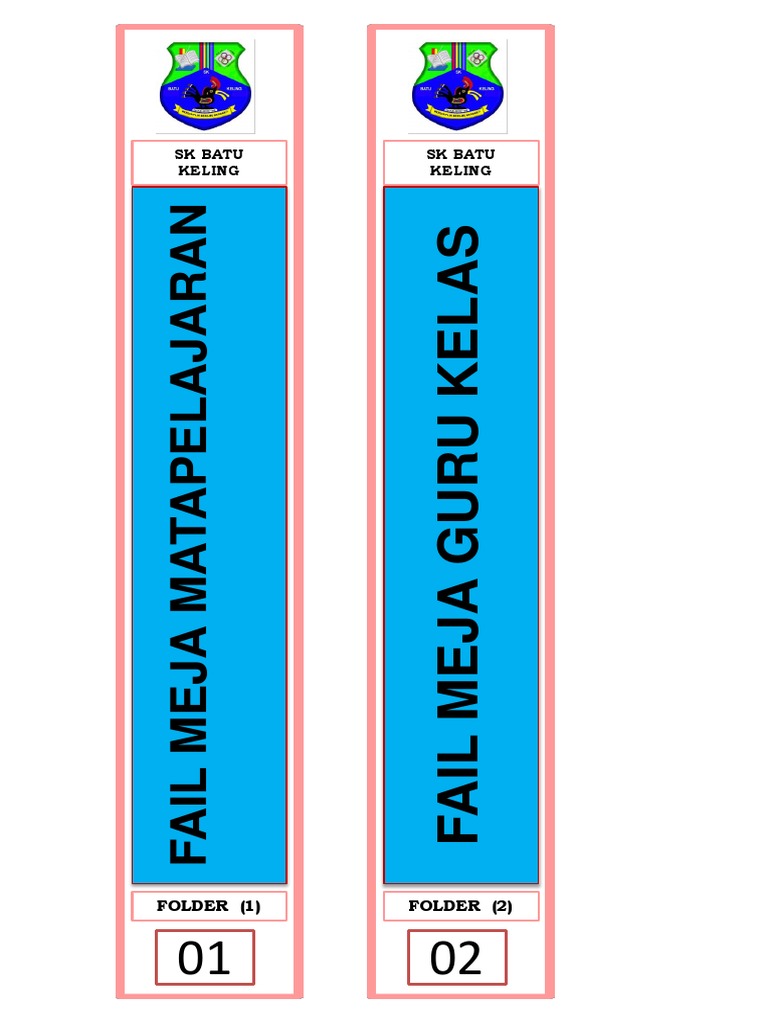 LABEL FAIL SPBT 2D Besar | PDF