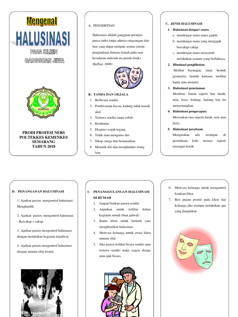 Leaflet Halusinasi | PDF