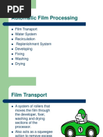 Automatic Film Processor | PDF | Radiography | Clothes Dryer