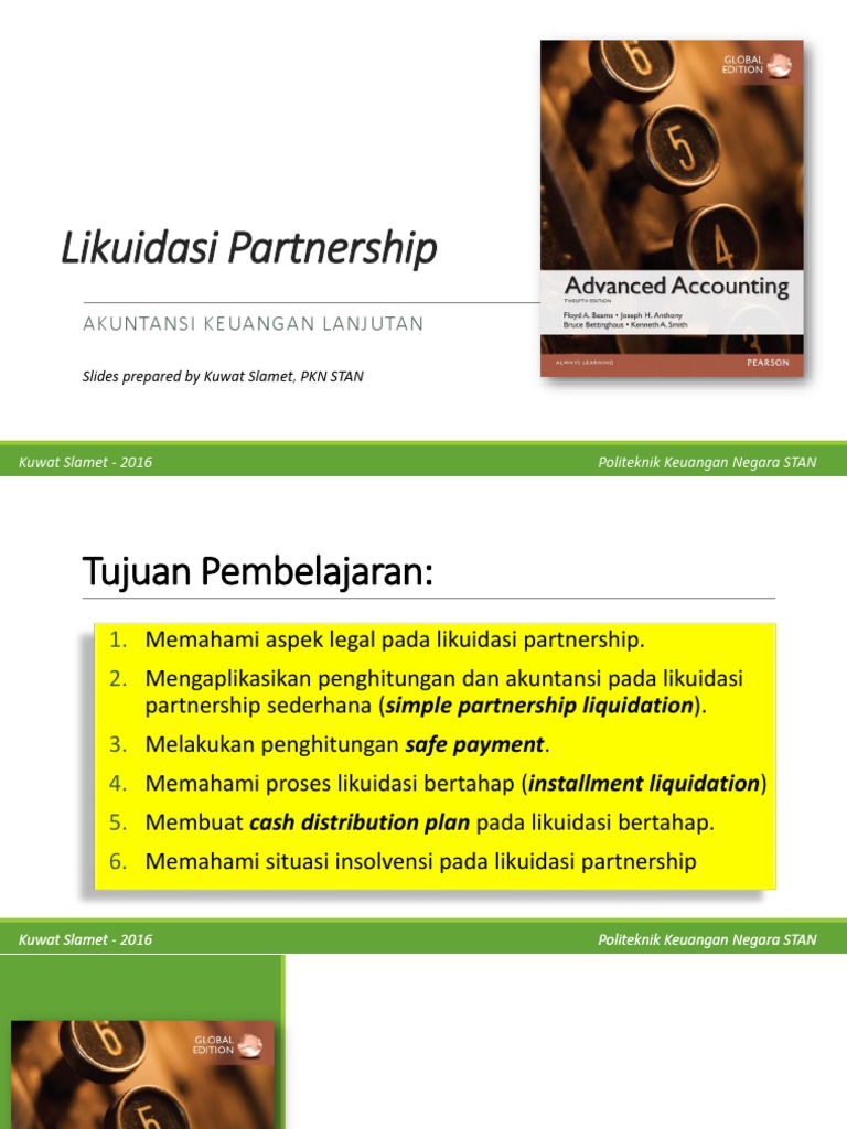 01 Partnership Liquidation New | PDF