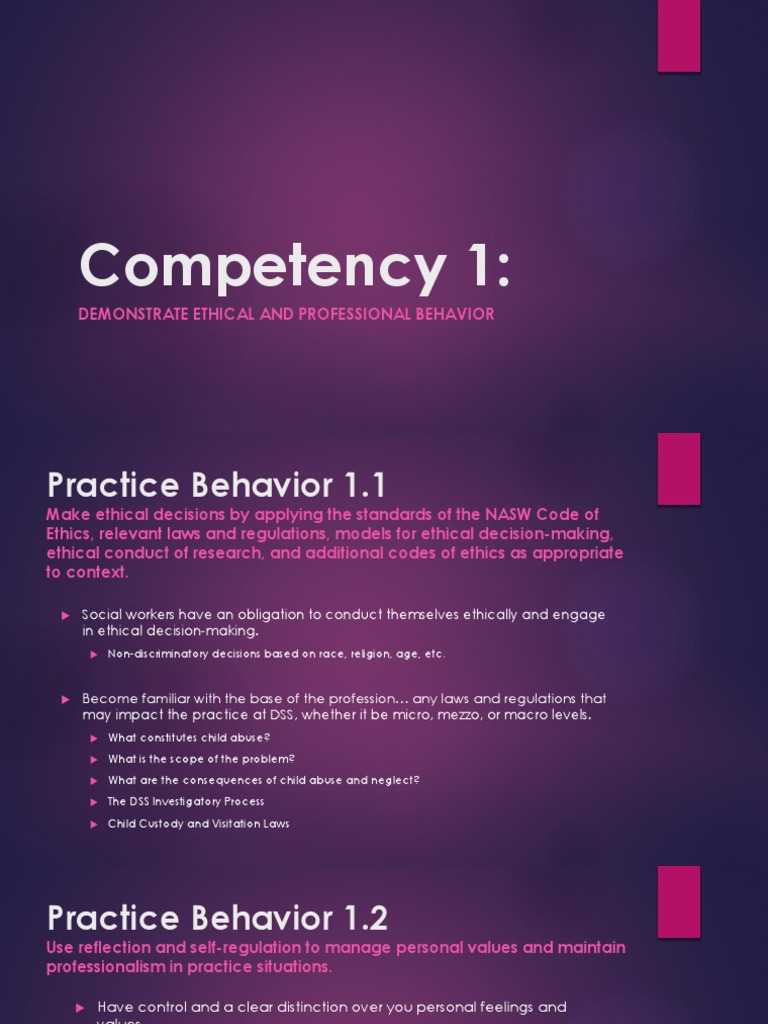 Competencies | PDF | Competence (Human Resources) | Goal
