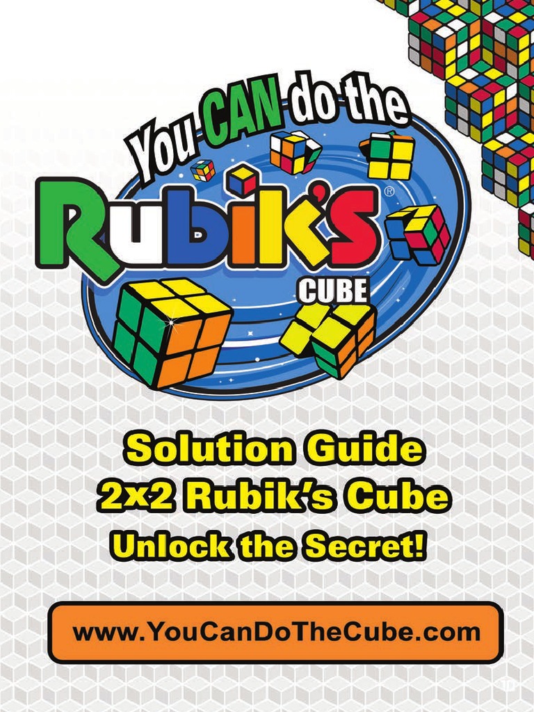 Rubiks 2x2 Solution Guide | PDF