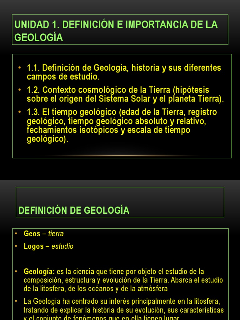 Geologia en General | PDF | Geología | Tierra
