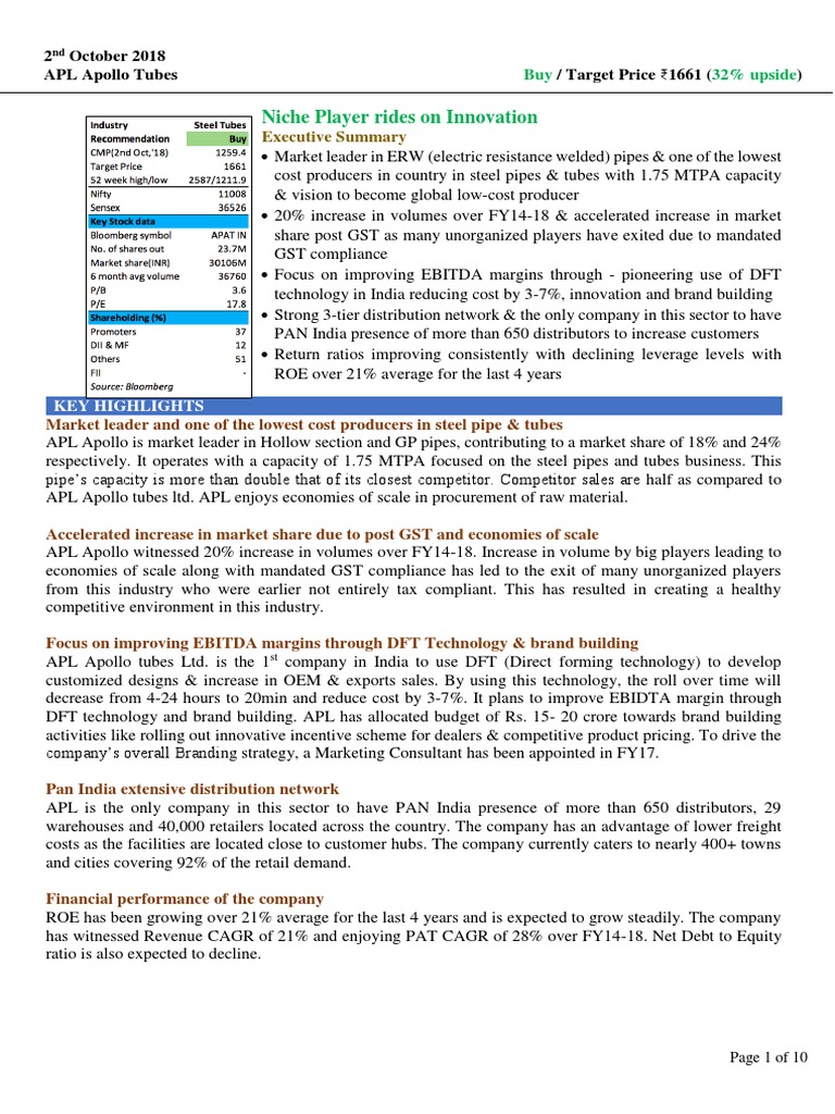APL Apollo Stock Pitch | PDF | Valuation (Finance) | Investing
