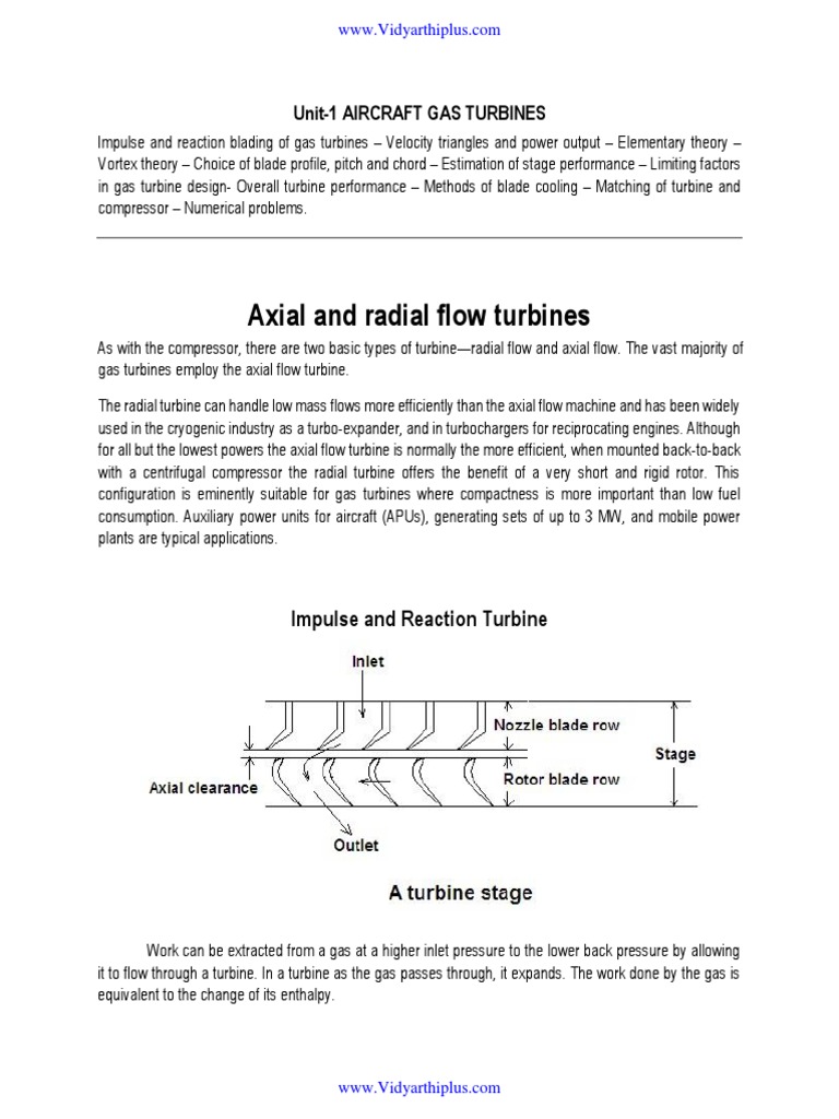 Propulsion Notes | PDF | Turbine | Jet Engine