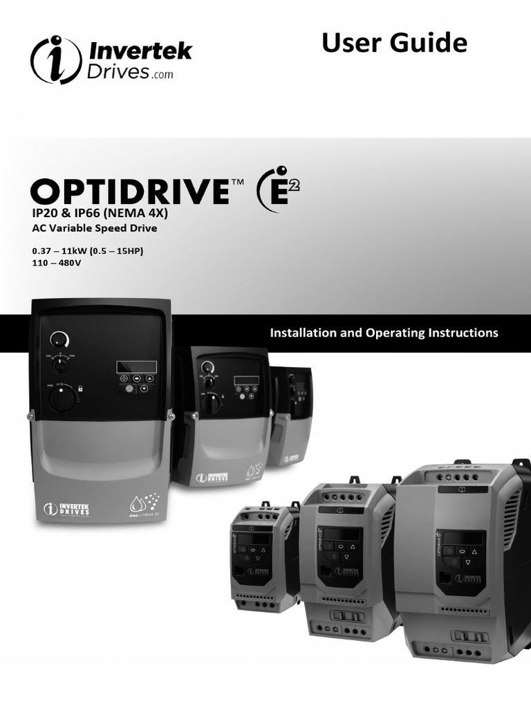 Invertek Drives Optidrive E2 Manual | PDF | Electromagnetic ...