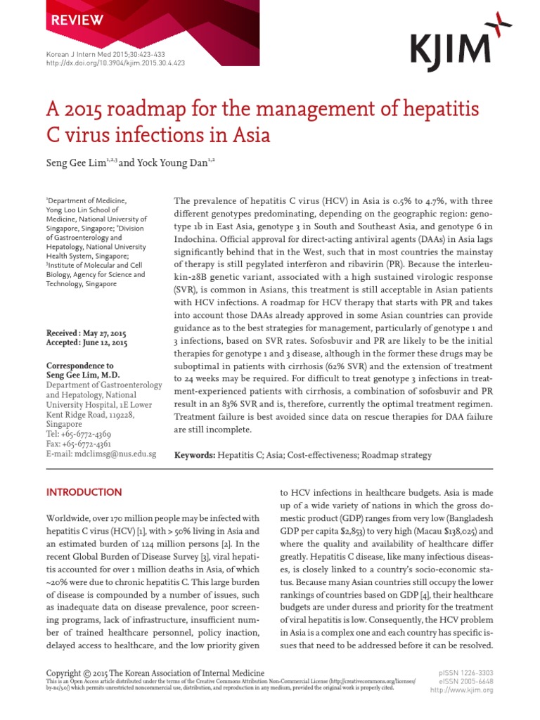 Hepatitis C Management | PDF | Hepatitis C | Hepatitis C Virus