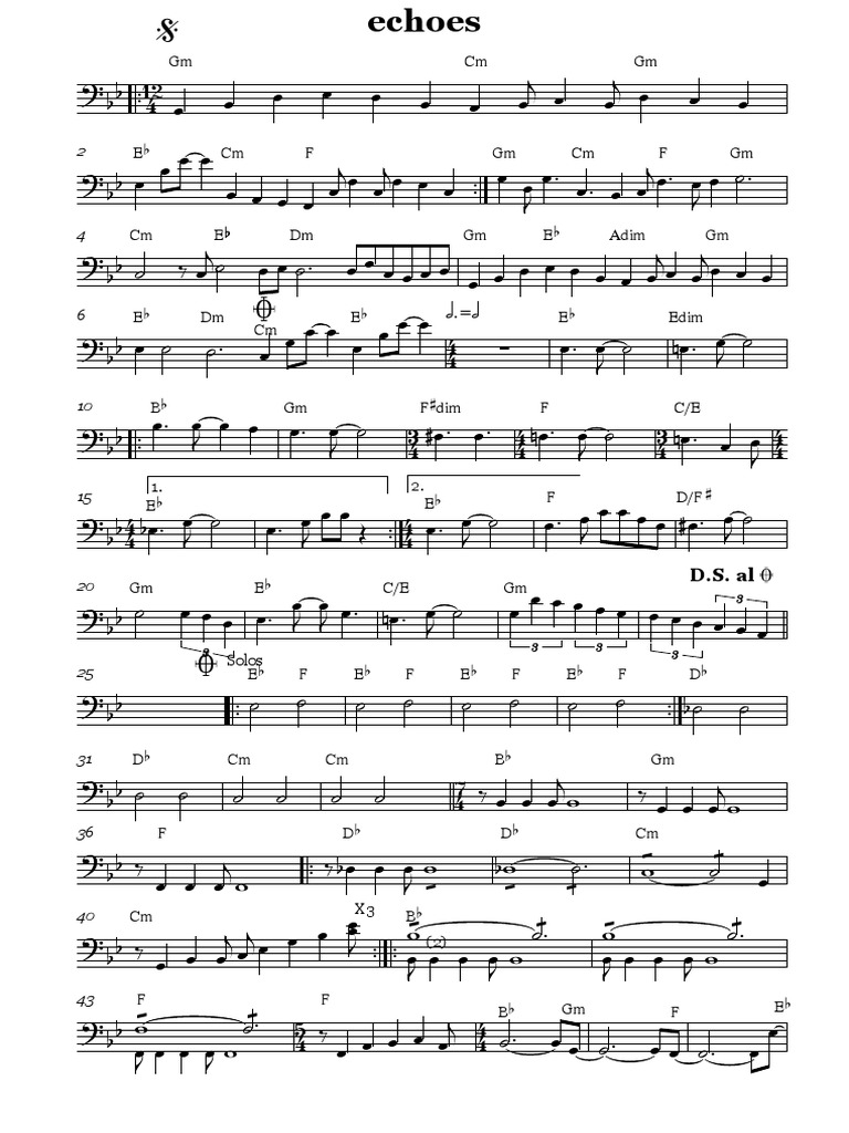 Echoes Bass Camel | PDF