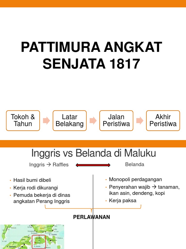 Pattimura Angkat Senjata 1817 | PDF