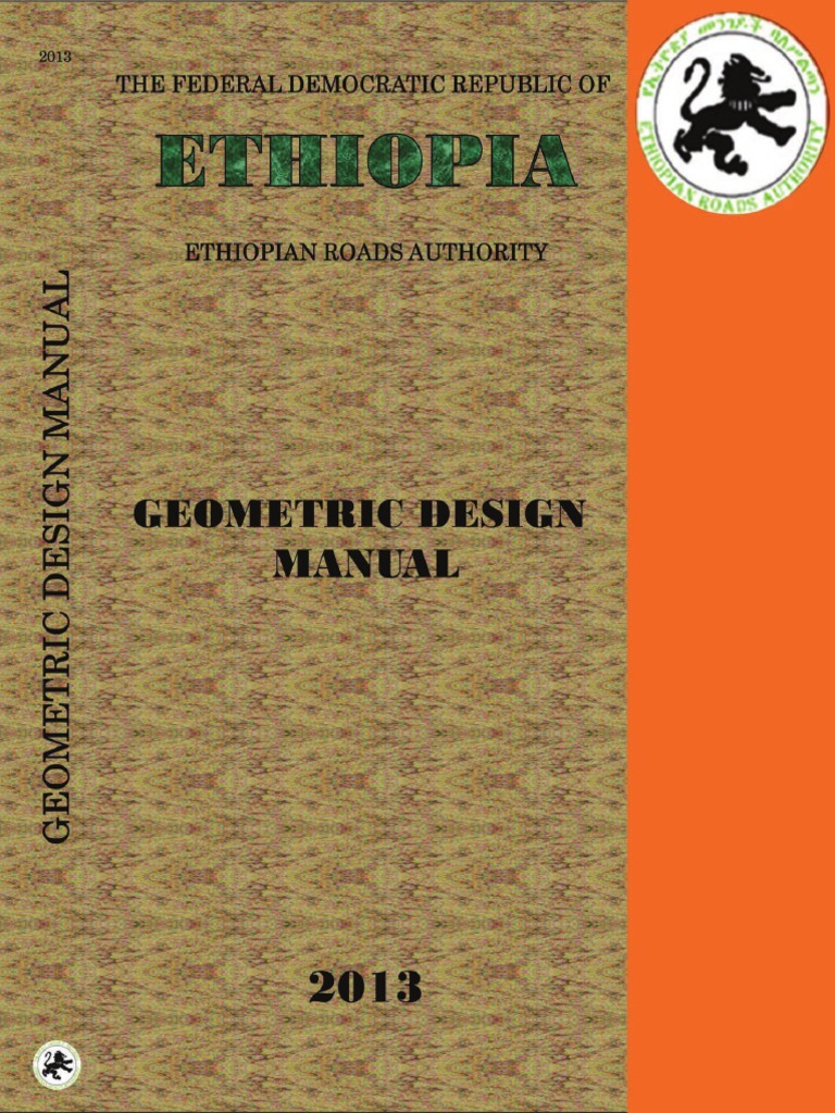 Geometric Design Manual 2013 PDF | PDF