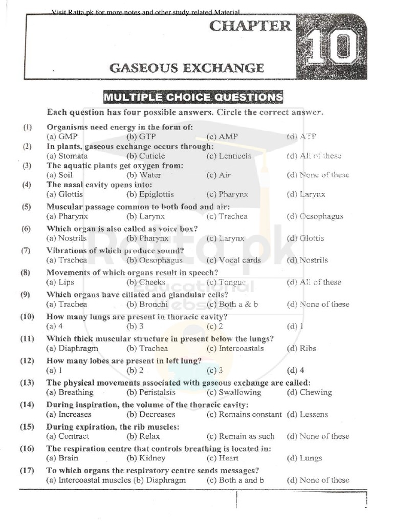 Important Notes of 10th Class Biology Chapter 1 | PDF