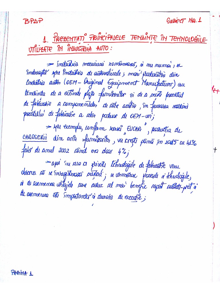 BPDP - Subiecte PDF | PDF