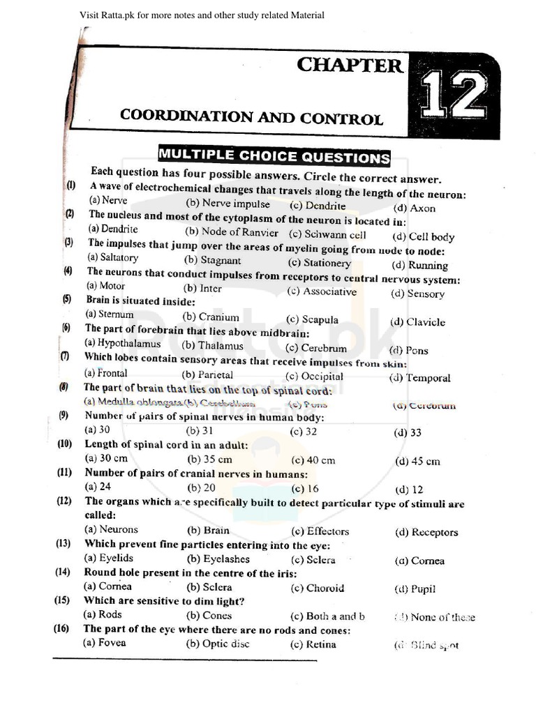 Important Notes of 10th Class Biology Chapter 3