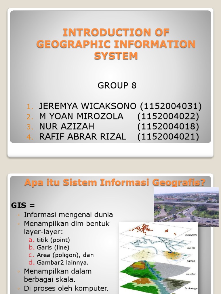 Gis Geograpic Information System Pdf