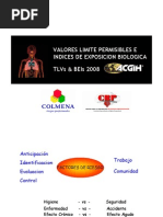 Acgih 2024 TLV Book 1 75.en - Es | PDF | Higiene Ocupacional
