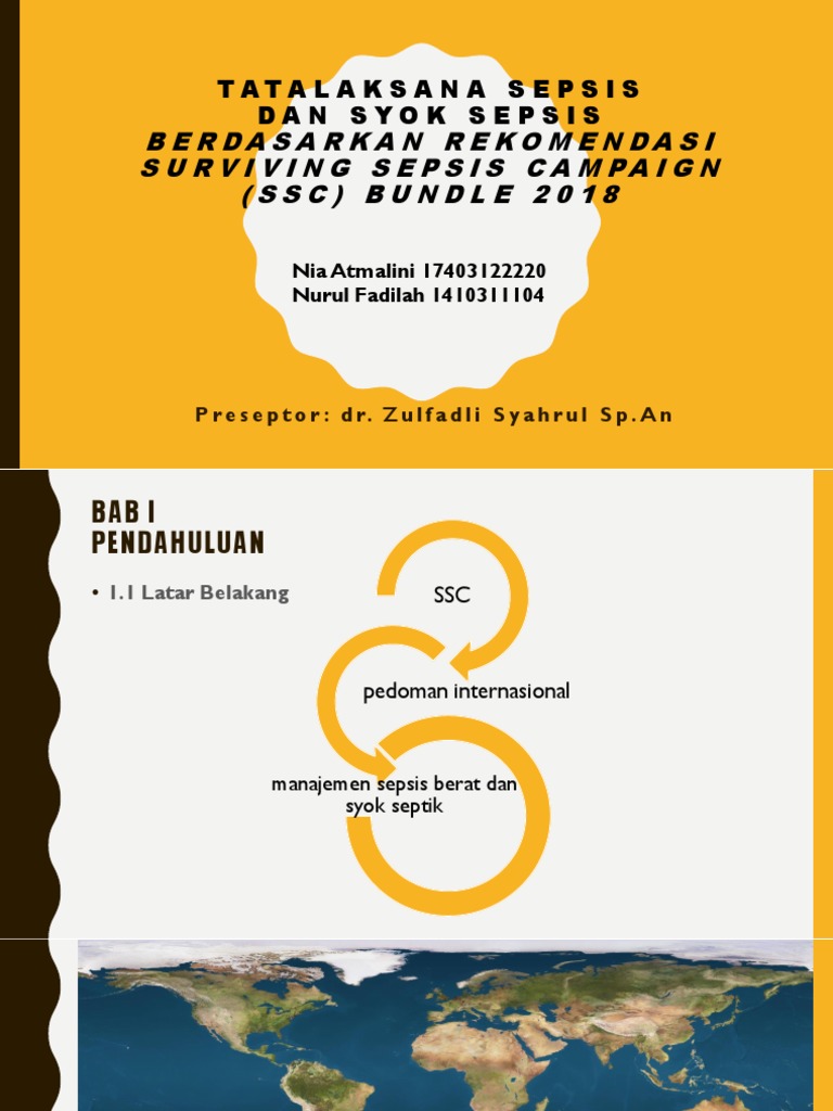 Tatalaksana Sepsis | PDF