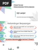 Uji Lanjutan - Duncan Lengkap | PDF | Sains & Matematika