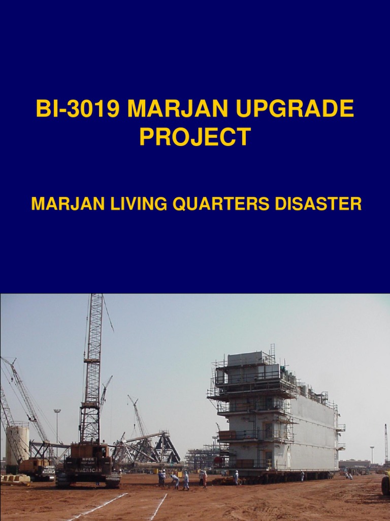 Marjan Upgrade Project Overview | PDF