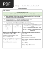 Letter M Lesson Plan | PDF | Lesson Plan | Educational Assessment