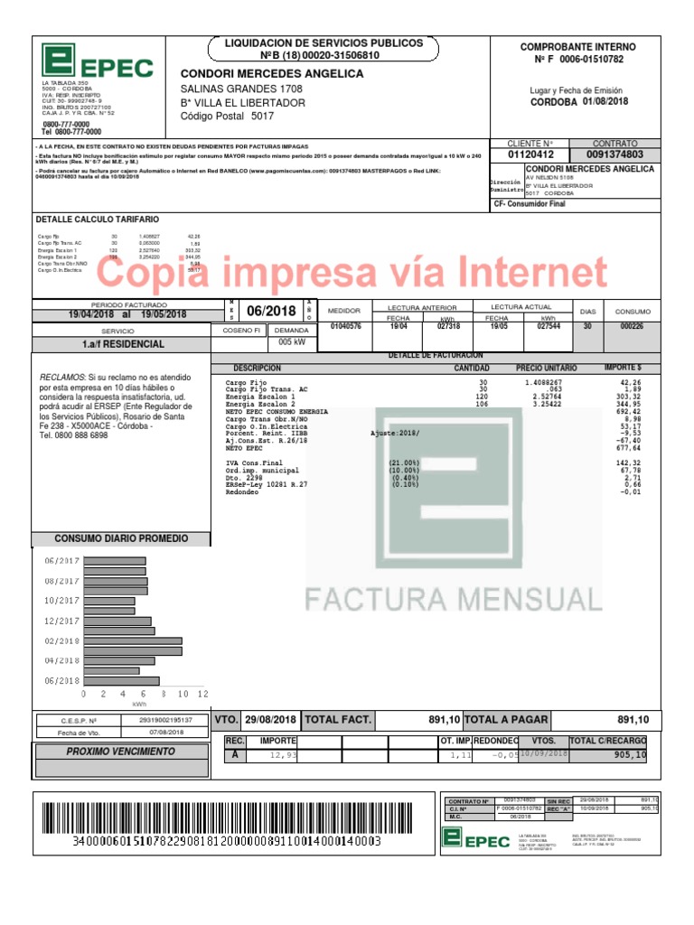 Rwservlet Factura Epec Vce. 29-08-18 | PDF | Business