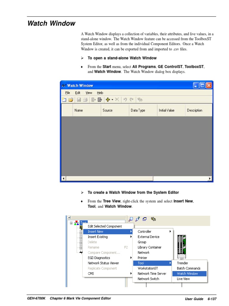 GEH 6700 ToolboxST For Mark VIe | PDF | Booting | Input/Output