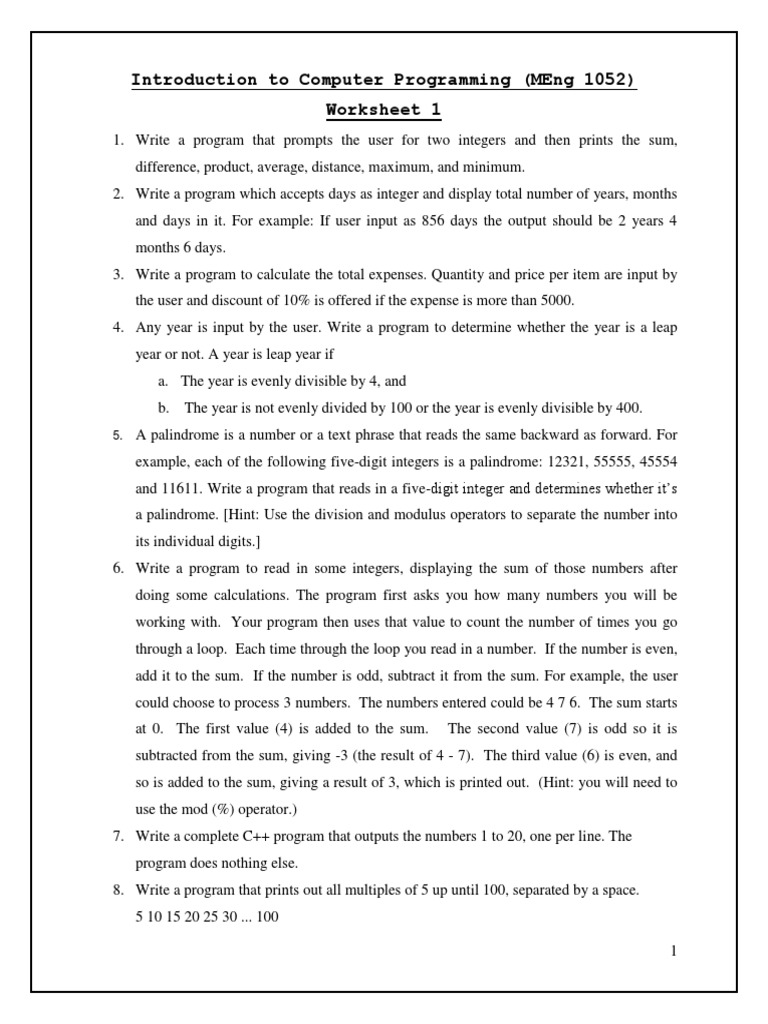 C Worksheet Pdf Body Mass Index Buoyancy